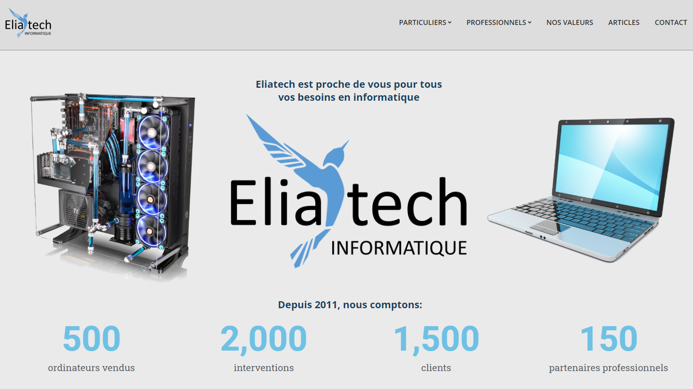 Eliatech – Dépannage informatique dans la région de Pont-à-Celles, pour ...
